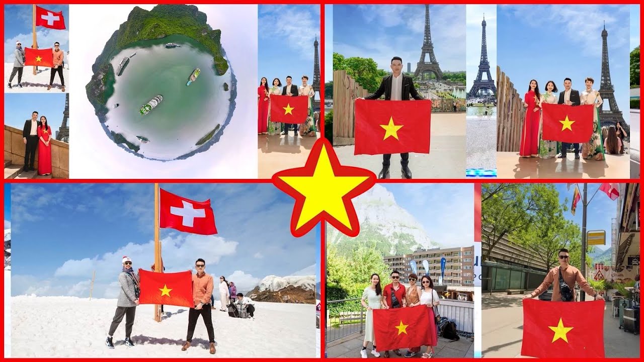 Lá Cờ Việt Nam tung bay khắp muôn nơi đón chào 79 năm ngày Quốc Khánh ...