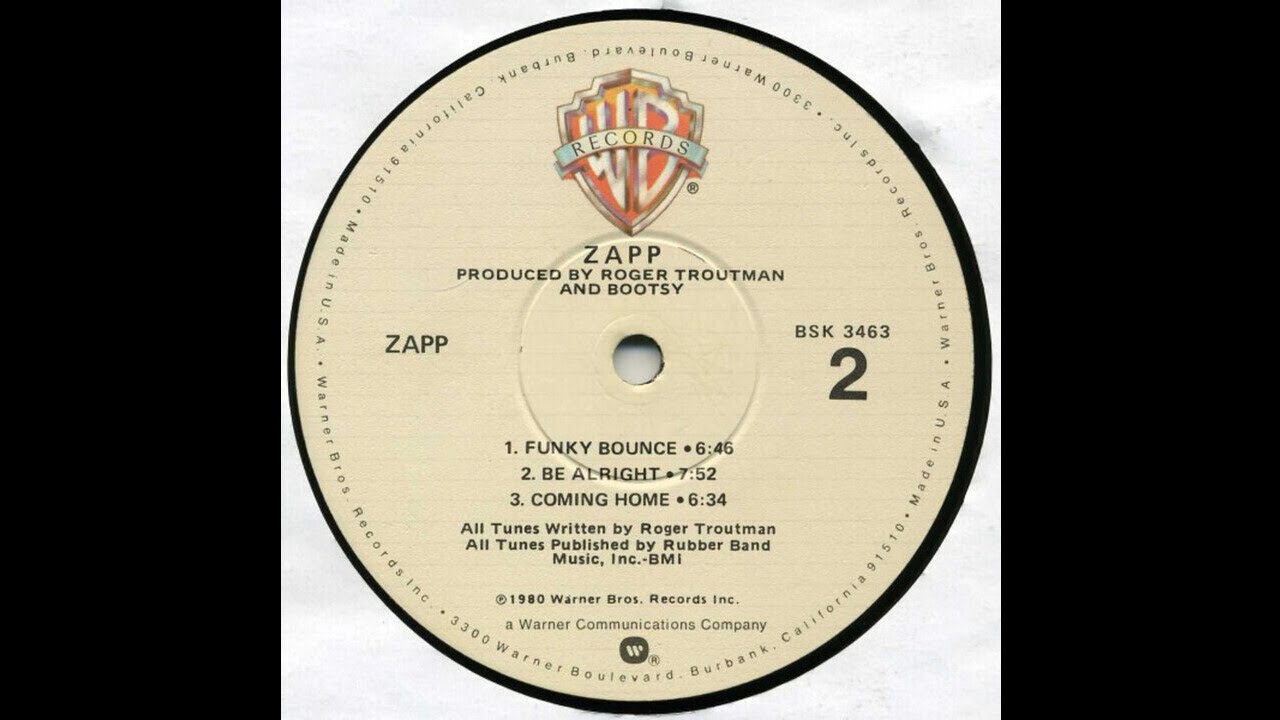 Zapp - Be Alright - YouTube