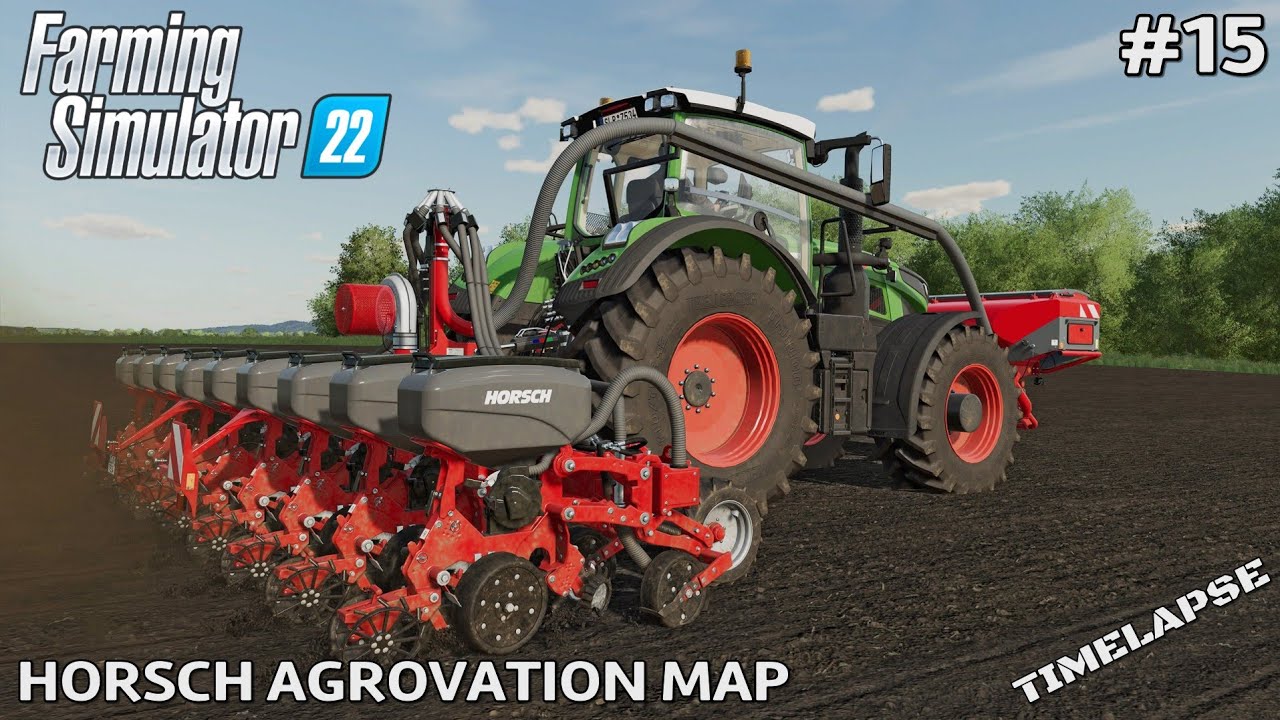 Planting corn using Horsch equipment | HORSCH AGROVATION MAP | Farming ...