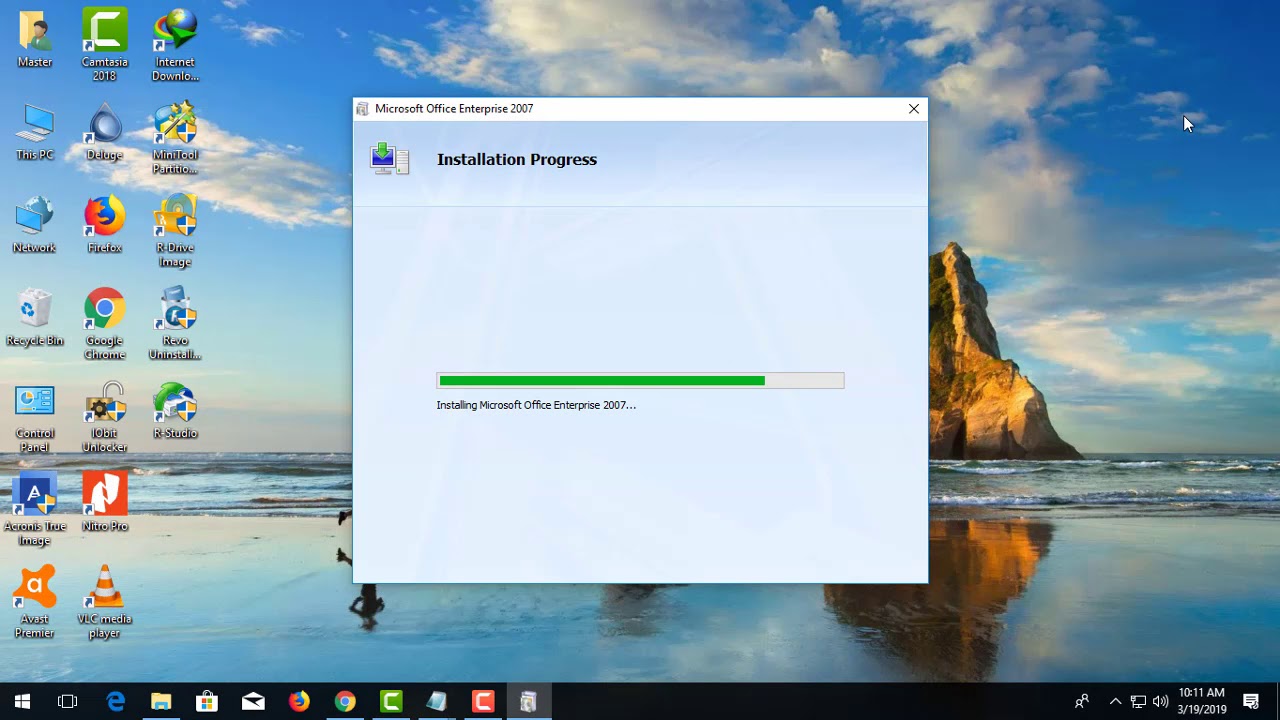 Instal Office 2007 - YouTube