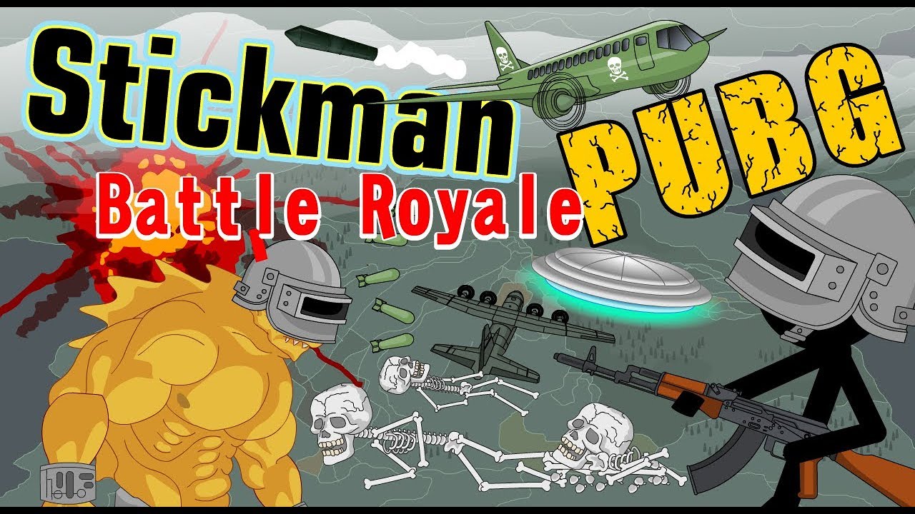 Stickman mentalist. Nick Brown play in the PUBG. Battle Royale - YouTube