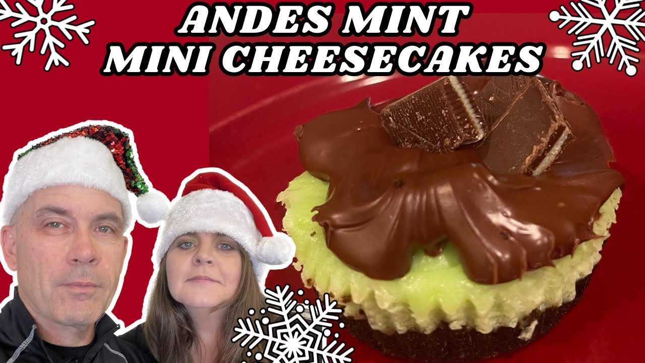 ANDES MINT MINI CHEESECAKES | DAY 8 | 12 DAYS OF CHRISTMAS TREATS 2024 ...