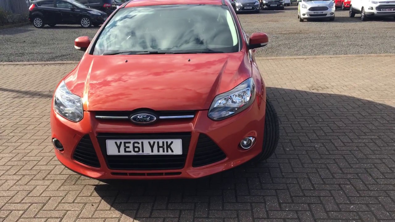 Used Ford Focus 1.6 TDCi 115 Zetec 5dr Mars Red 2011 - YouTube