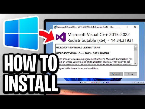 How To Download and Install Visual C++ Redistributable In Windows 11 or 10 - Step By Step