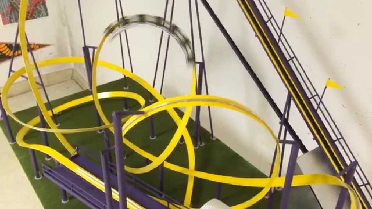 Fusion Model Roller Coaster - YouTube