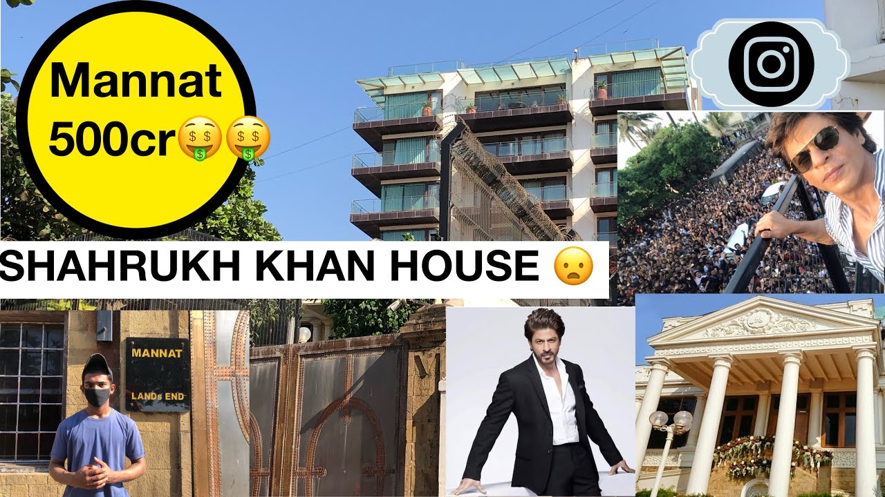 Shahrukh khan house mannat – tour Mumbai’s most Expensive 🤑Luxurious ...