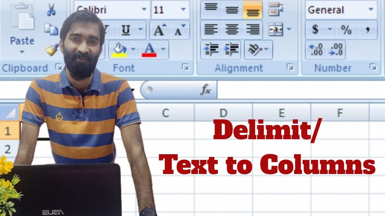 Excel shortcuts: Class 1 - DELIMIT or Text to Columns #excel # ...