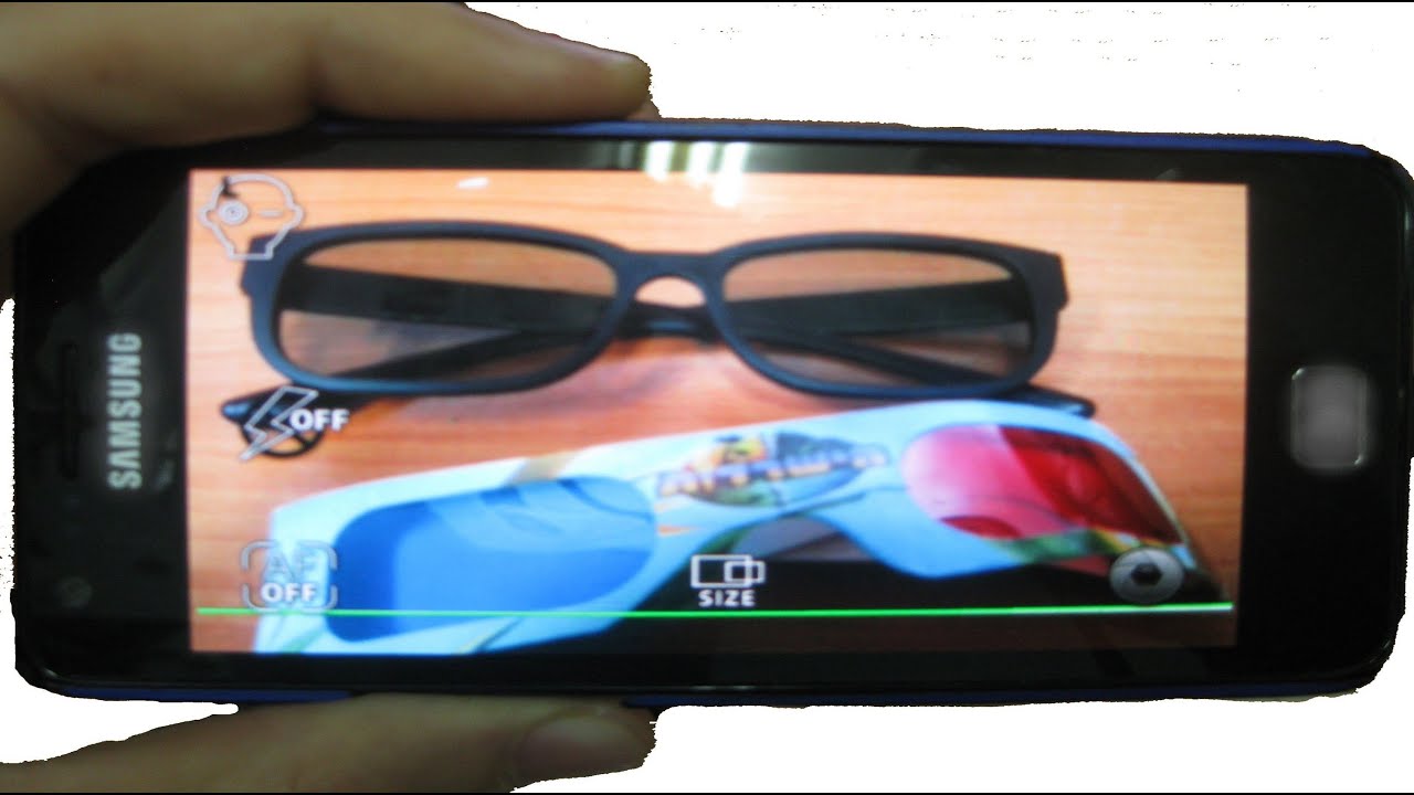 Take 3D photos with a phone camera (android) - YouTube