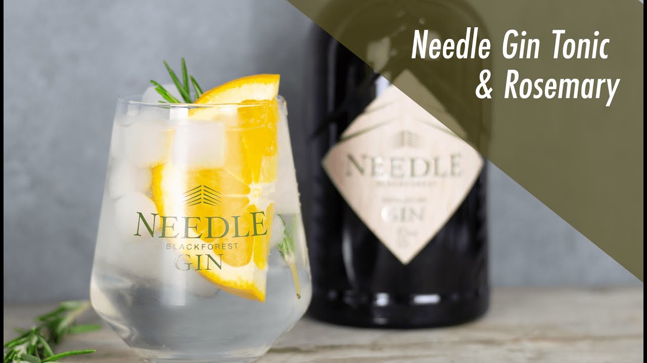 Needle Gin Tonic Rosemary & Orange - YouTube