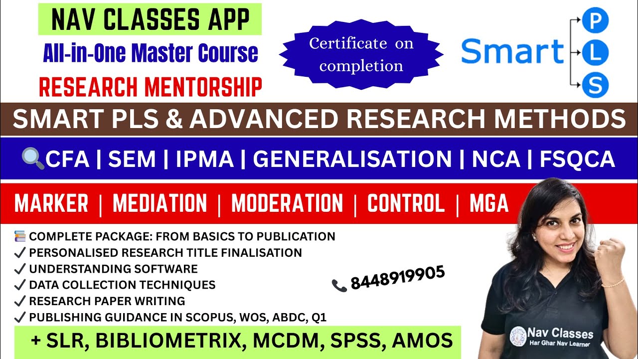 Smart PLS Research Paper 🔍CFA | SEM | IPMA | NCA | FsQCA | Marker ...