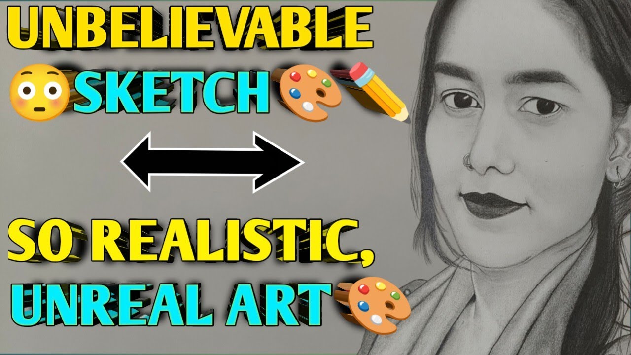 Unbelievable Realistic Pencil Sketch ️🔥Most Realistic Sketch Ever ️ ...