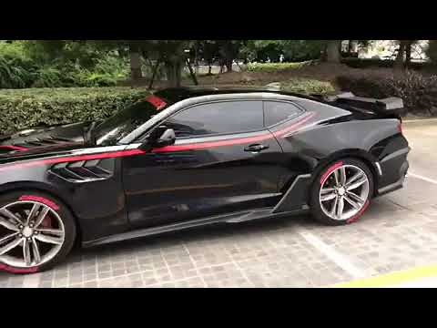 camaro 6 Gen update Transformers body kit - YouTube