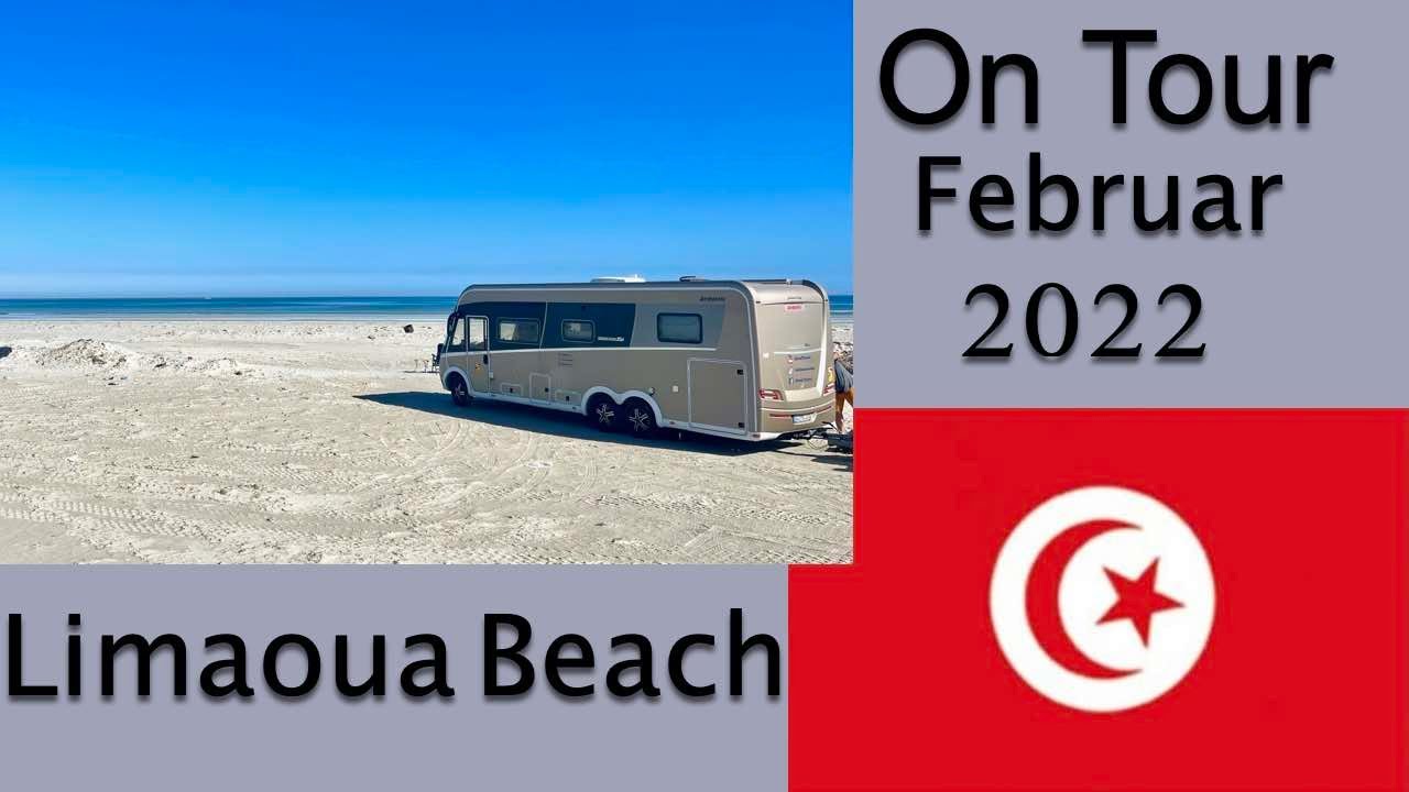 075 Wir stehen direkt am Strand Limaoua Beach - YouTube