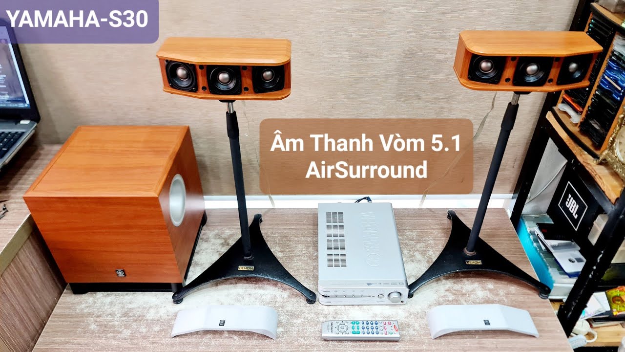 Clip Ngắn💥Hiếm | Dàn 5.1 YAMAHA AVX S30 Công Nghệ AirSurround Độc Đáo ...