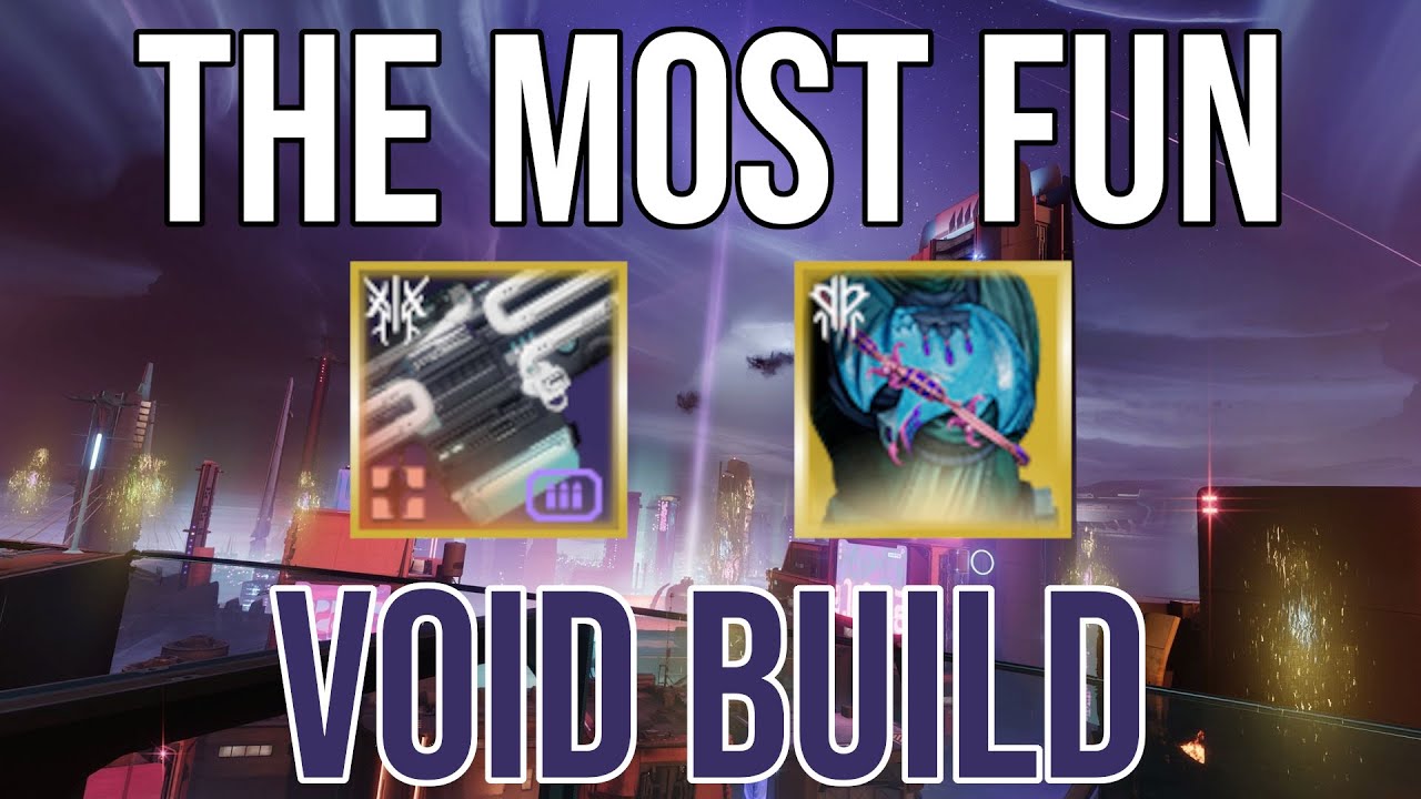 The MOST FUN Void Hunter Build - Hunter Gyrfalcon's Hauberk Void Build | Destiny 2 - YouTube