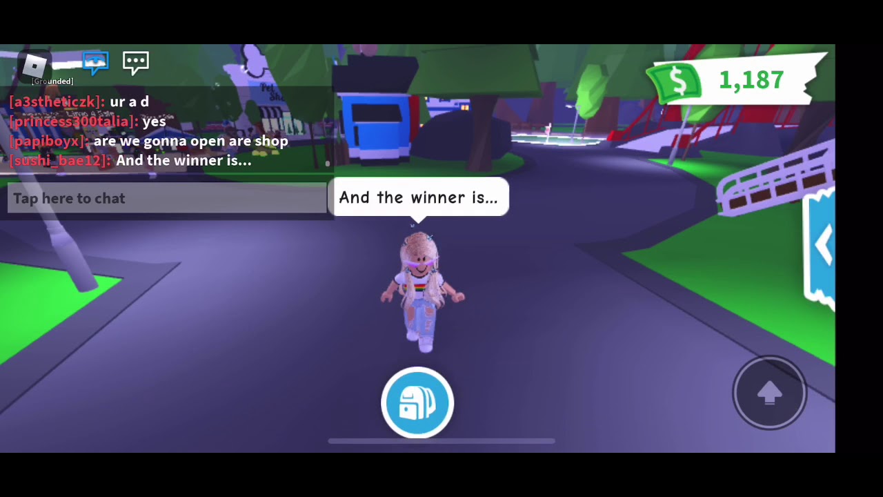 Neon Kangaroo Giveaway Winner! Adopt Me Roblox - YouTube
