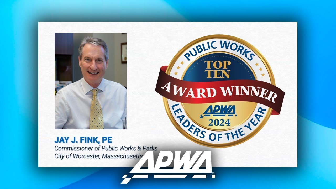 2024 APWA Top 10 Public Works Leaders: Jay J. Fink, PE - YouTube