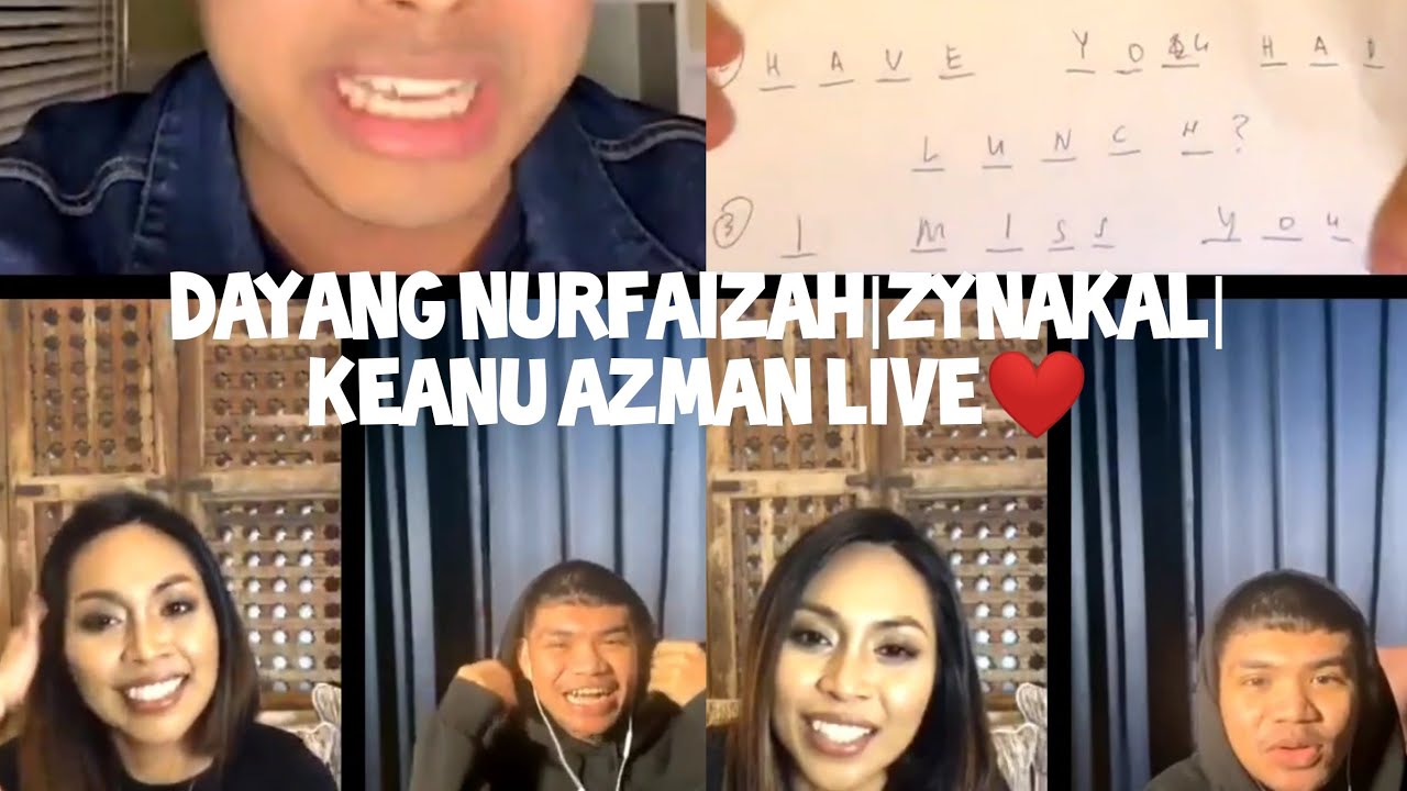 DAYANG NURFAIZAH|ZYNAKAL|KEANU AZMAN live ️ #SayangAkuTanyaApaKhabar ...