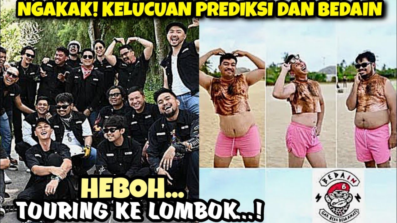 KEGILAAN!!Prediksi dan Bedain Touring Ke Lombok #beritaartis #prediksi ...
