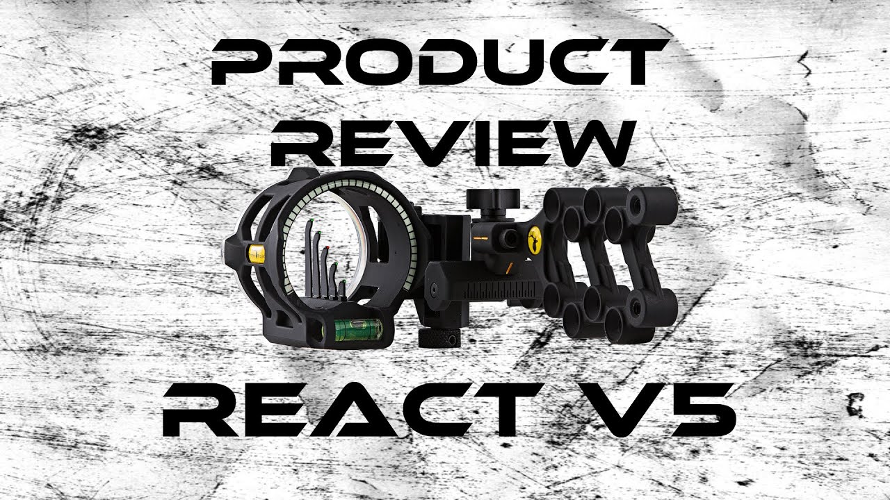 Trophy Ridge React V5 Bow Sight Review (Popular Vertical Pin Sight)