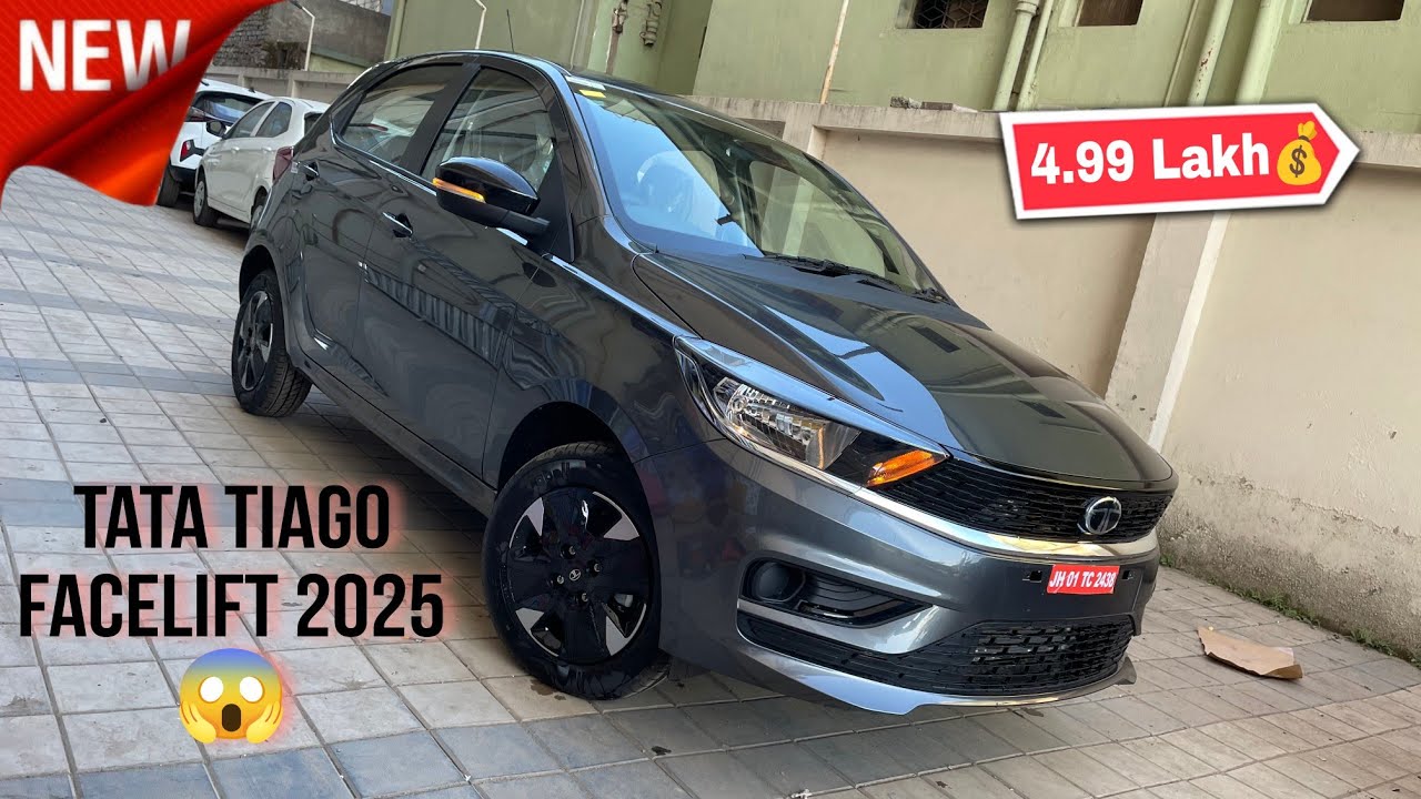 Tata Tiago Facelift 2025 | Tiago Facelift Top Model Tiago ev | Tiago ...