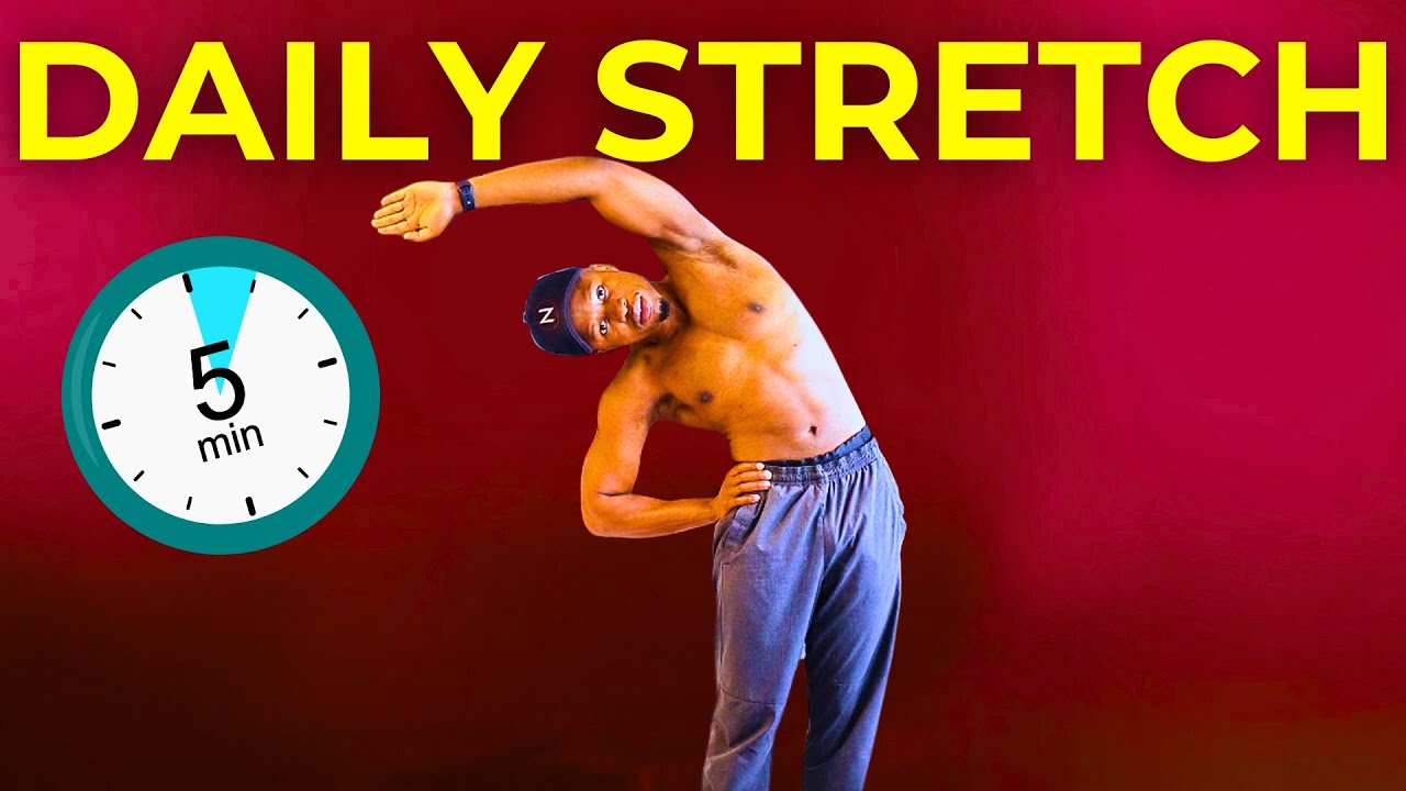 5 MINUTE MORNING STRETCHING - YouTube
