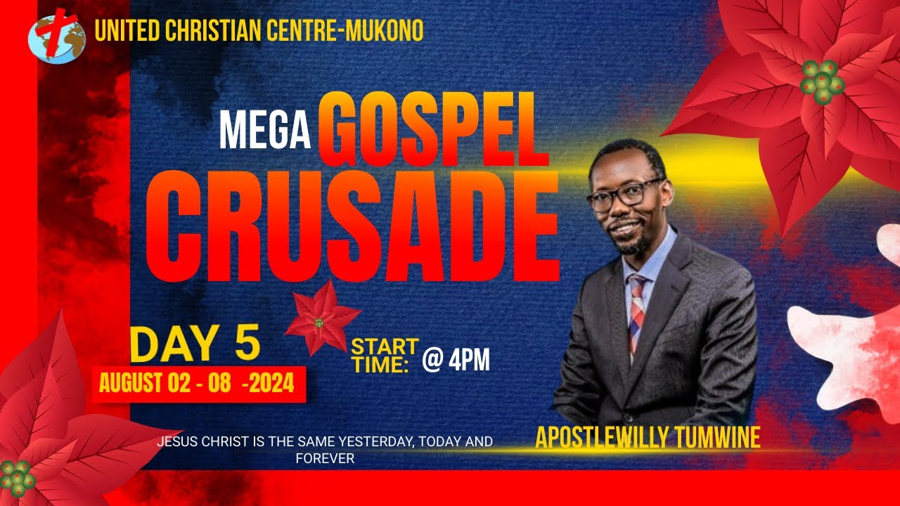 THE MEGA CRUSADE//AP.WILLY TUMWINE//2nd-AUG-2024 DAY 5 - YouTube