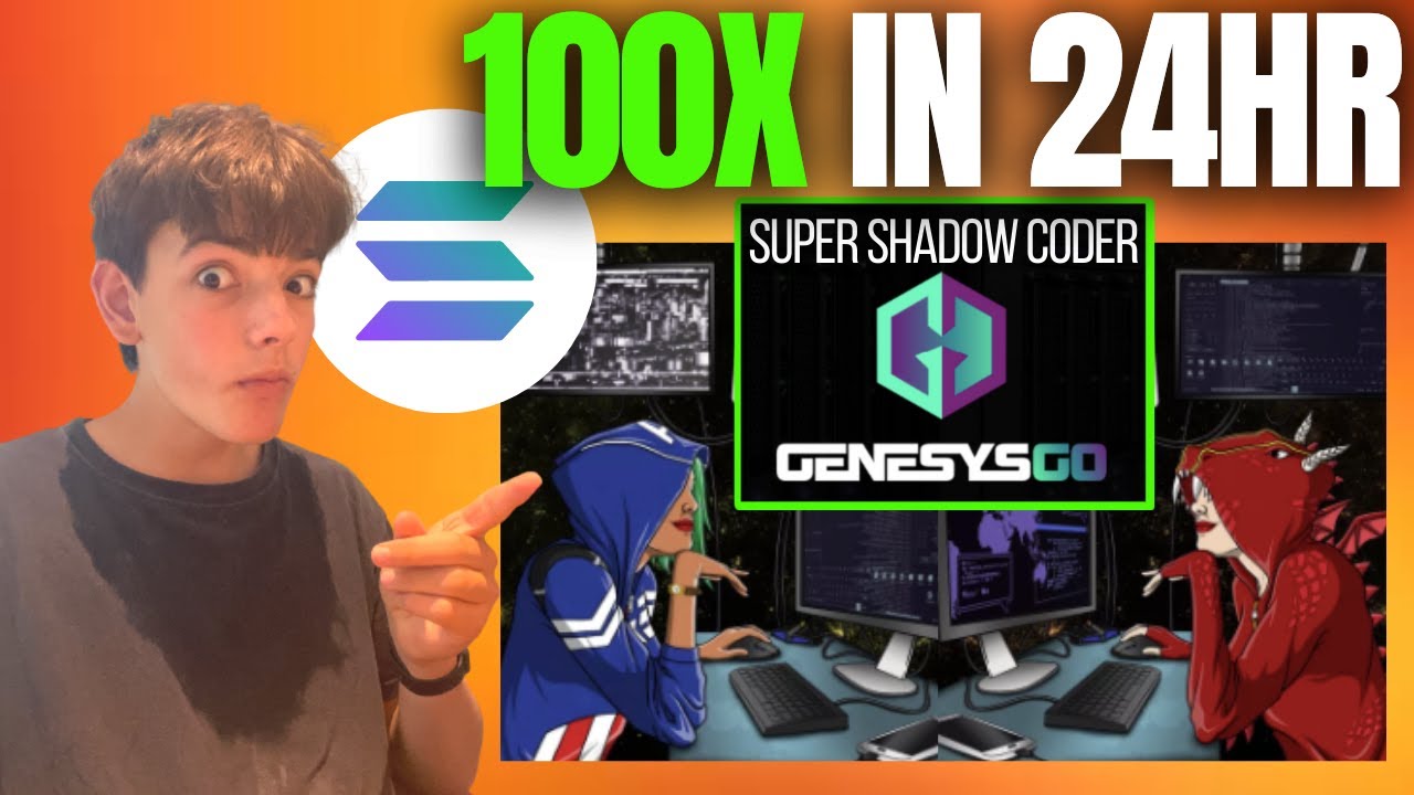 MASSIVE New Solana NFT Token ($SHDW) - Genesys Go Super Shadow Coder ...