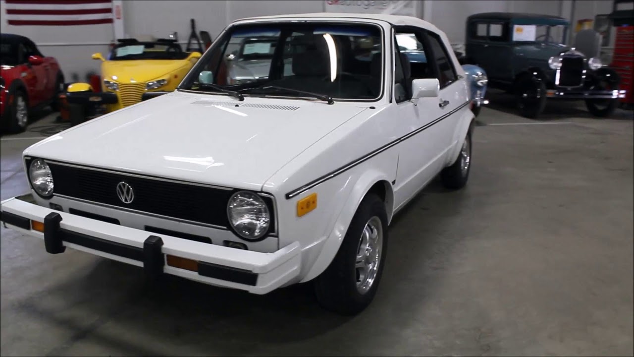 1985 Volkswagen Rabbit White - YouTube