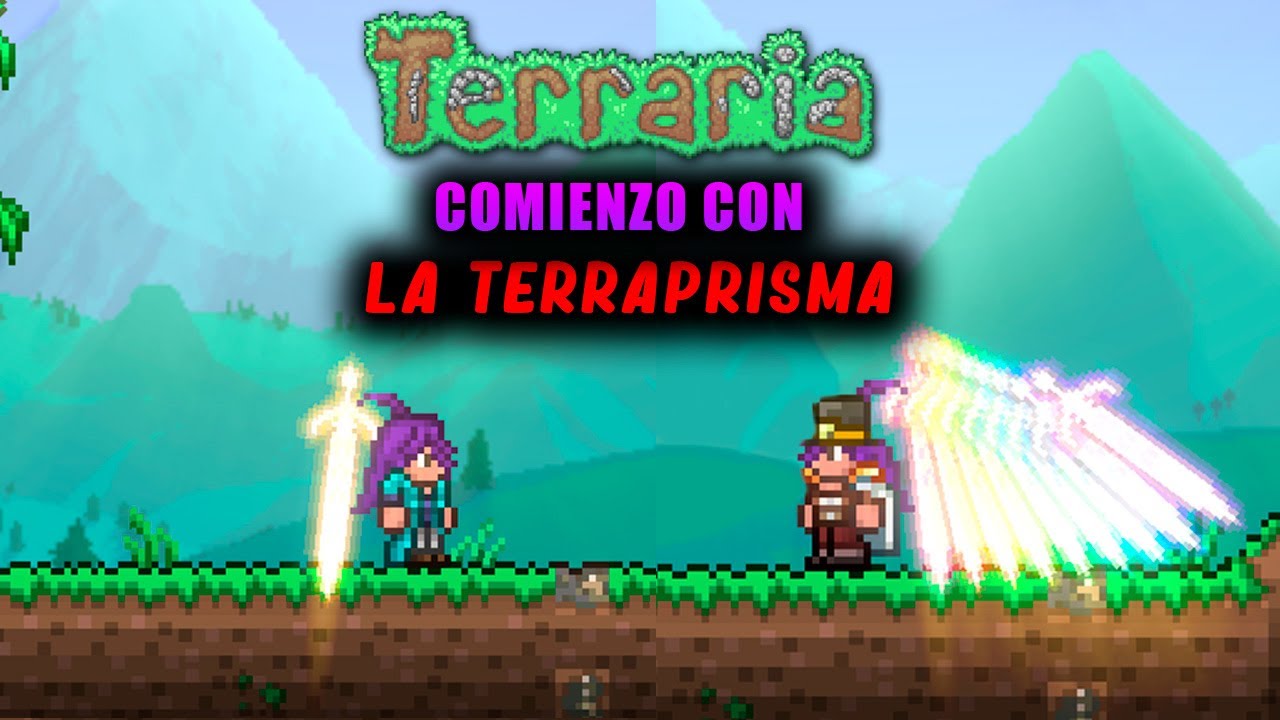 Me paso Terraria PERO, comienzo con la Terraprisma | Maggieozs - YouTube