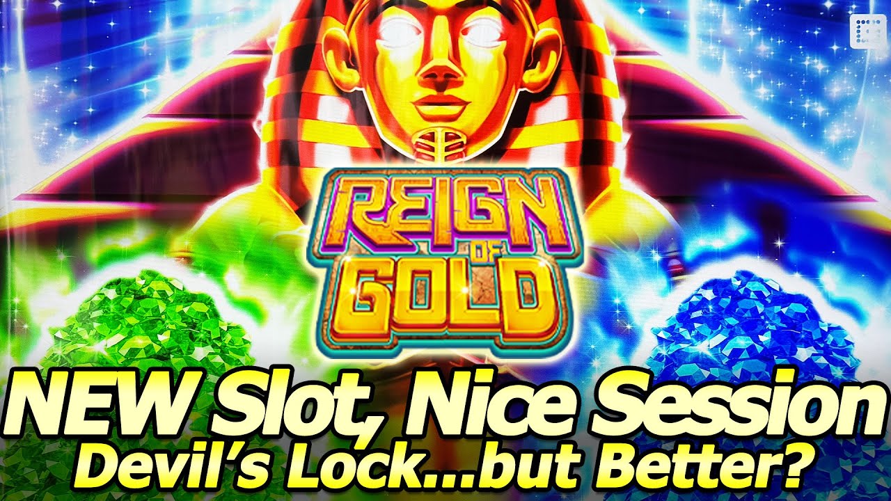 NEW Reign of Gold slot machine! Nice Session with Features and Bonus at ...