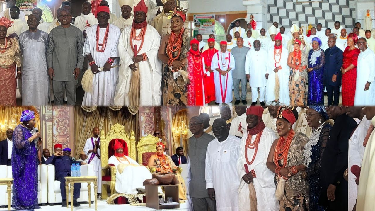 Peter Obi At 70th birthday Of His Royal Majesty, Prof. Epiphany Azinge ...
