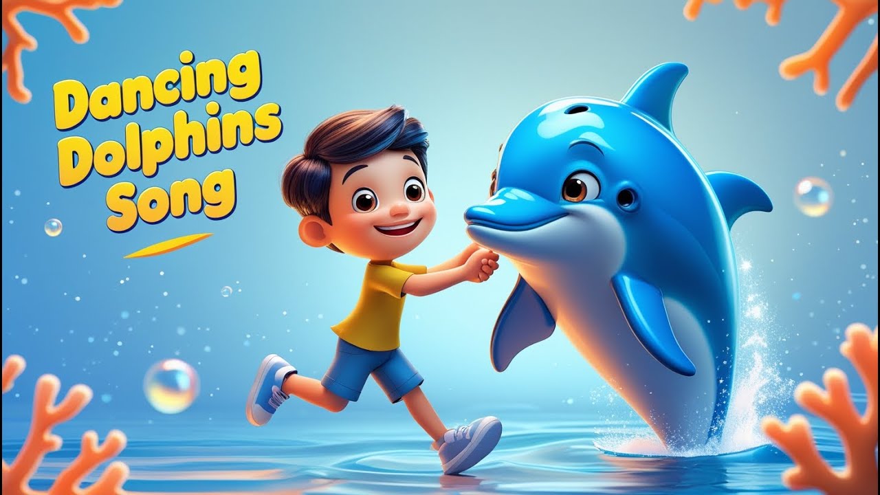 Dancing Dolphins Song for Kids | Fun Ocean Adventure with Catchy Lyrics ...