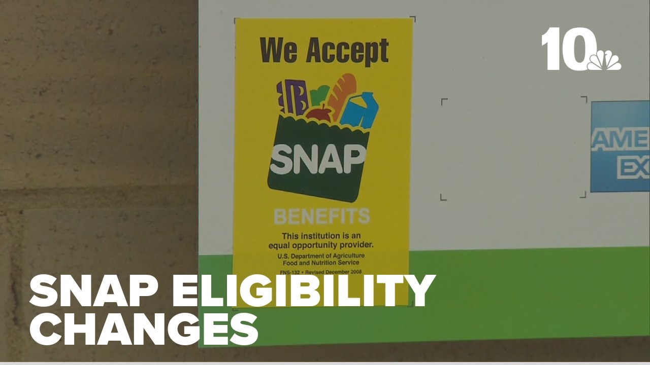 New federal requirements for SNAP to take effect - YouTube