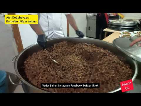 Ağrı Doğubeyazıt emrah usta ve barış usta düğün yemekleri için konuştu kardelen düğün salonu