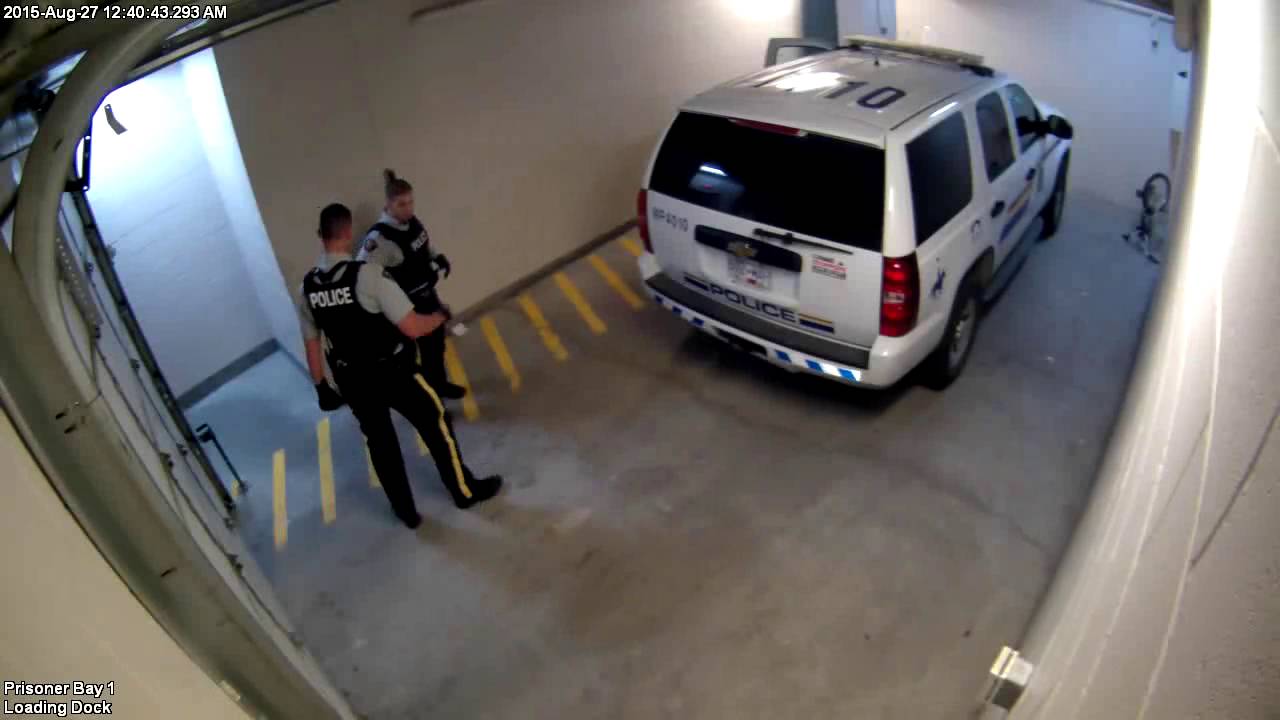 Seattle Police Officer Charles Foreman arriving at jail - YouTube