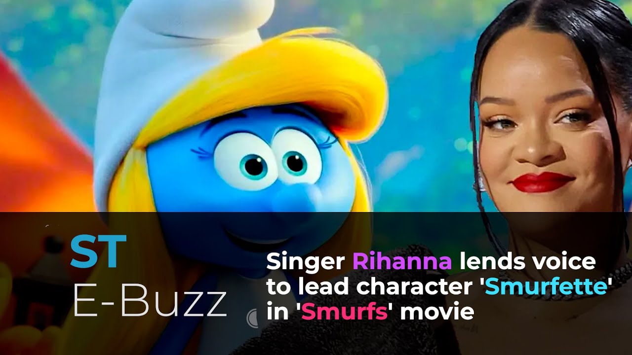 Singer Rihanna lends voice to lead character 'Smurfette' in 'Smurfs ...