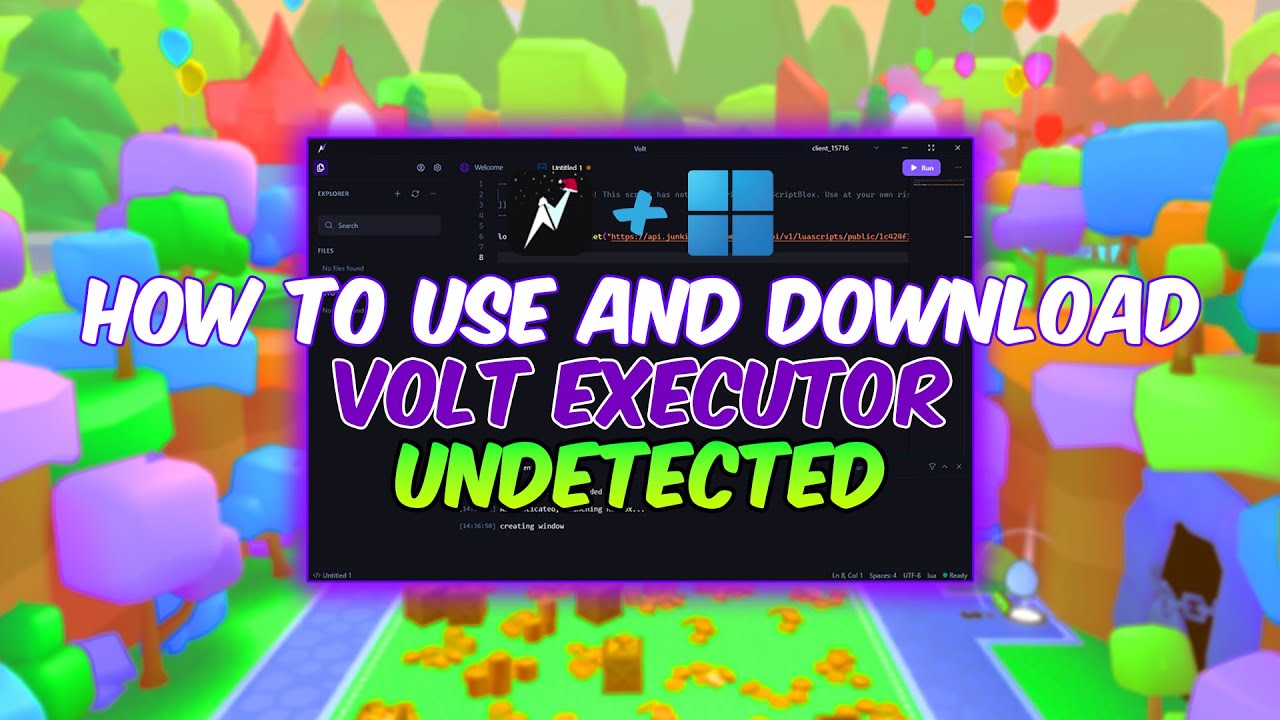 How to use and download Volt Executor (Roblox Undetected) - YouTube