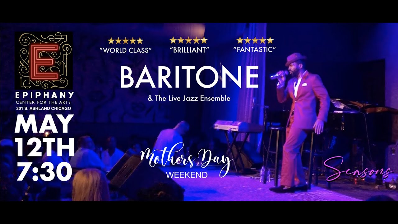 Baritone LIVE Concert - at Epiphany Center for the Arts - YouTube