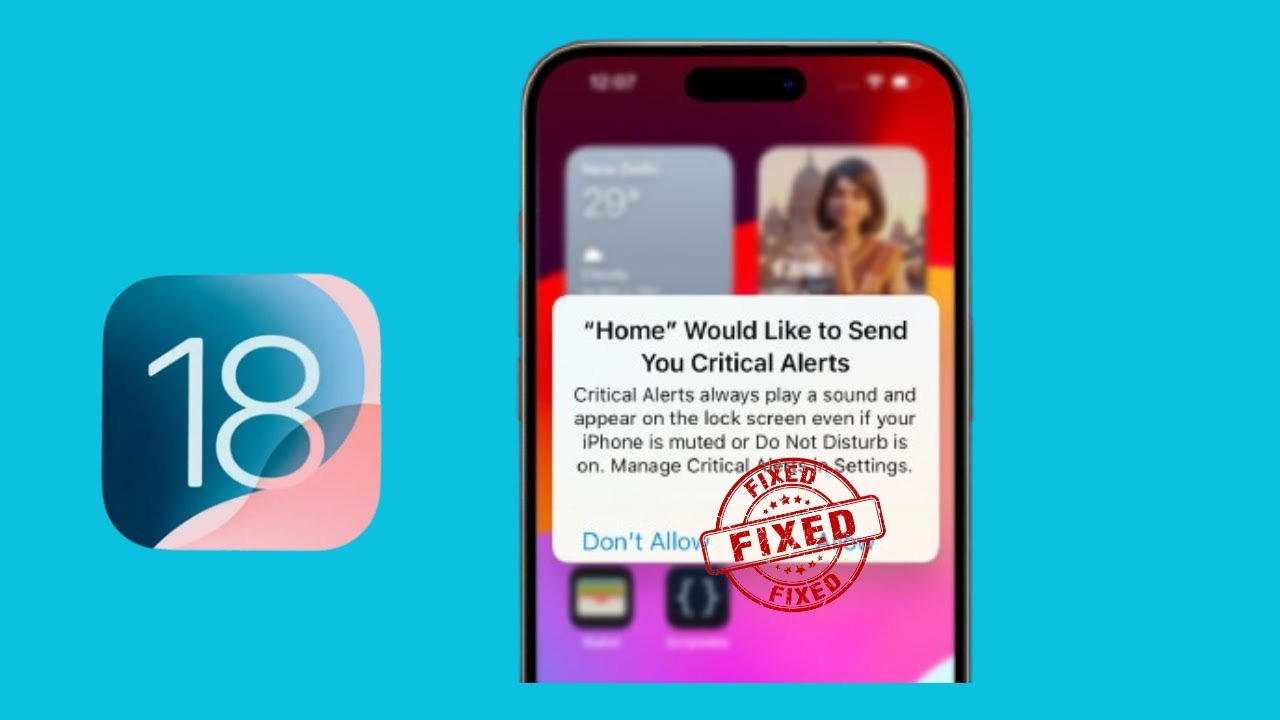 How to Fix “Home Would Like to Send You Critical Notifications” on ...
