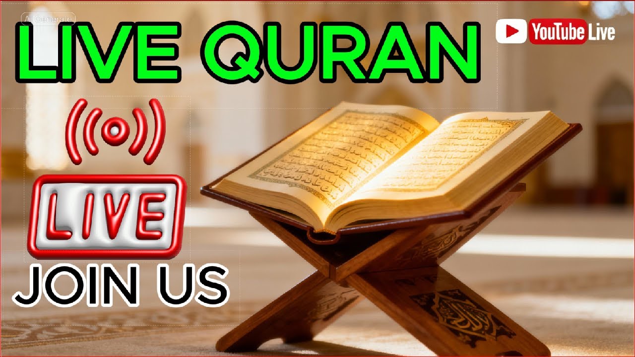 LIVE: Soothing Quran Recitation 24/7 | 🌙 Peace for Your Heart 💫 | 🕋 ...