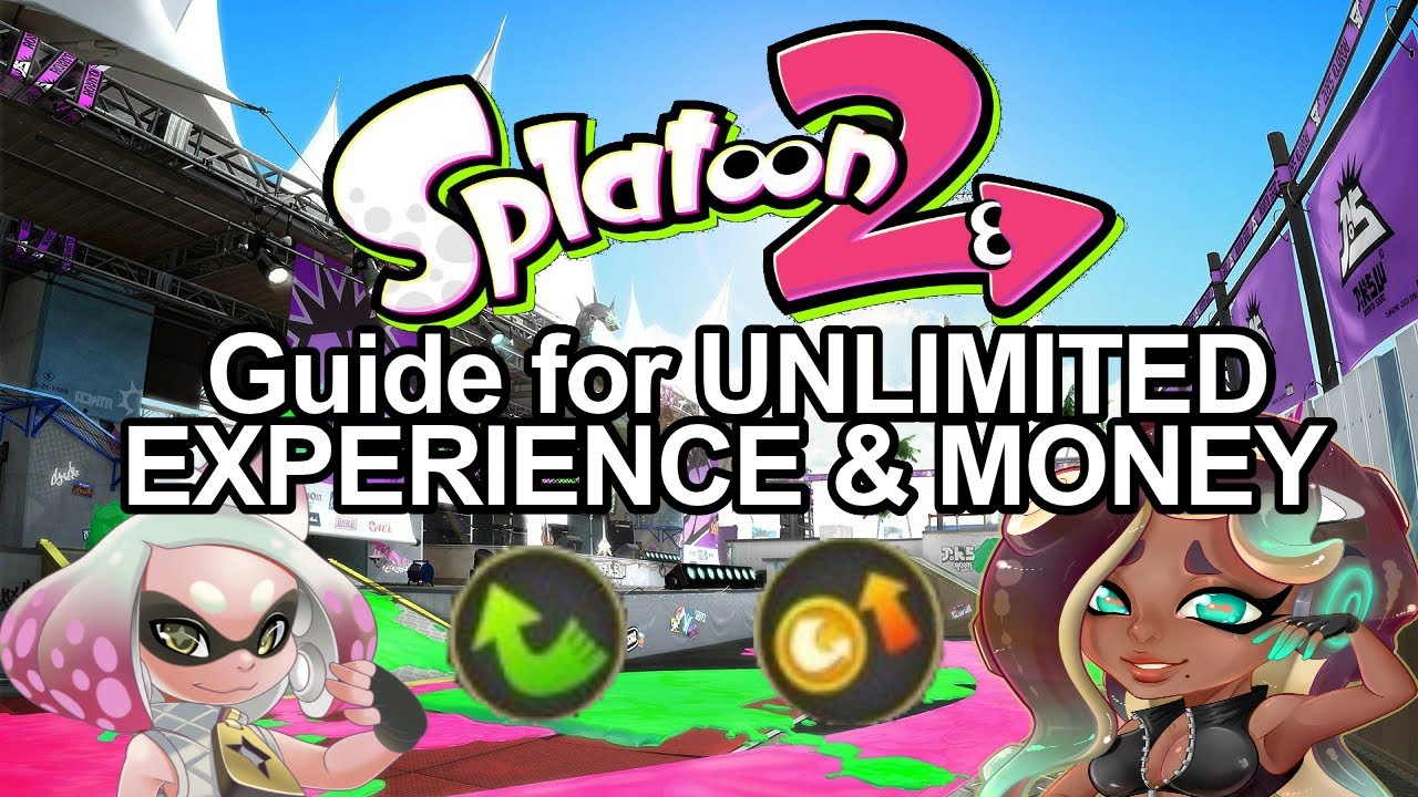 Guide for UNLIMITED EXP & MONEY TICKETS in Splatoon 2 Nintendo Switch ...