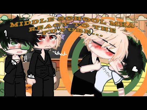 Past Deku + bullies react to Bakudeku | Gacha Ultra | BakuDeku | Check desc for details | 🧡💚