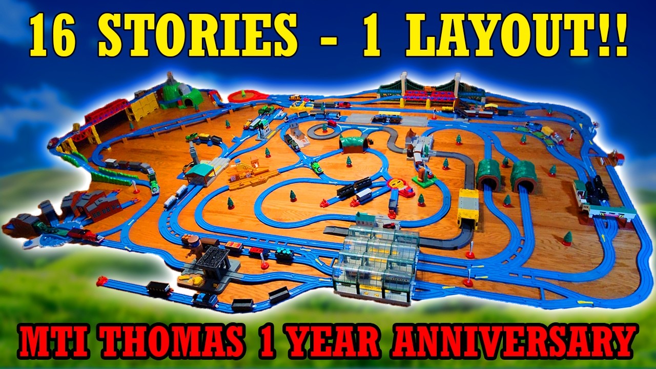 1 Year of MTI Thomas: The Ultimate Tomy Layout Celebration - YouTube