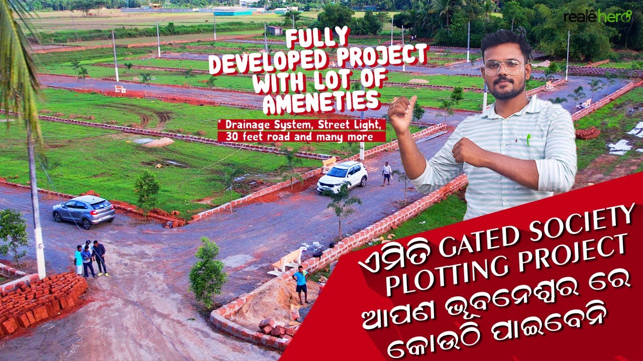 Plot for sale in a fully Developed Project I Closer to Bhubaneswar-Puri ...