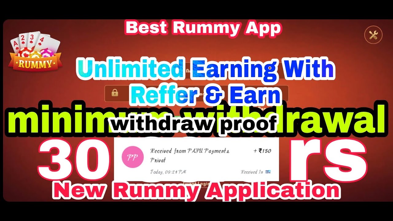 Biggest Loot 💥 New Rummy Application , Newly Lonched Rummy App 2024 ...
