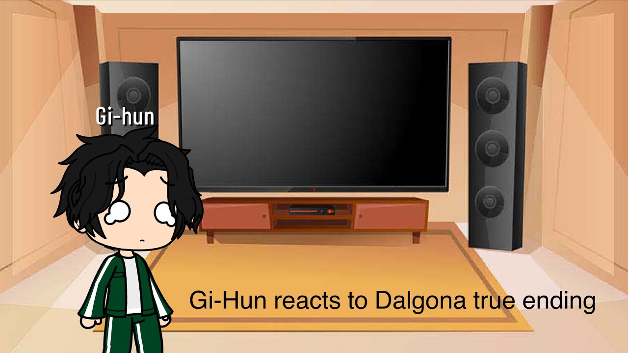 Gi-Hun reacts to Dalgona true ending || Squid Game || Gacha Club ...