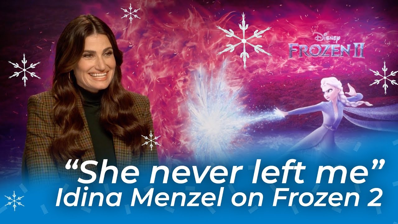 Emma B meets Idina Menzel from Frozen 2 - YouTube
