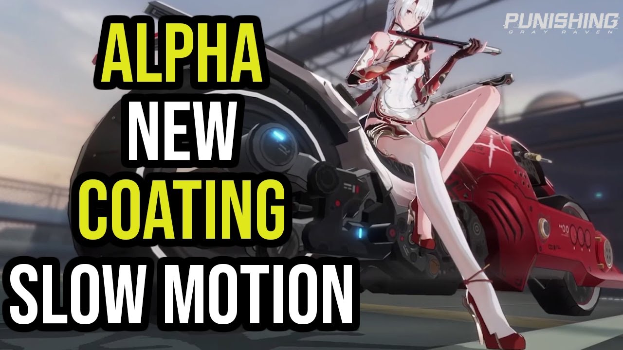 [PGR] Punishing: Gray Raven | Alpha: Crimson Weave New SFX Coating in ...