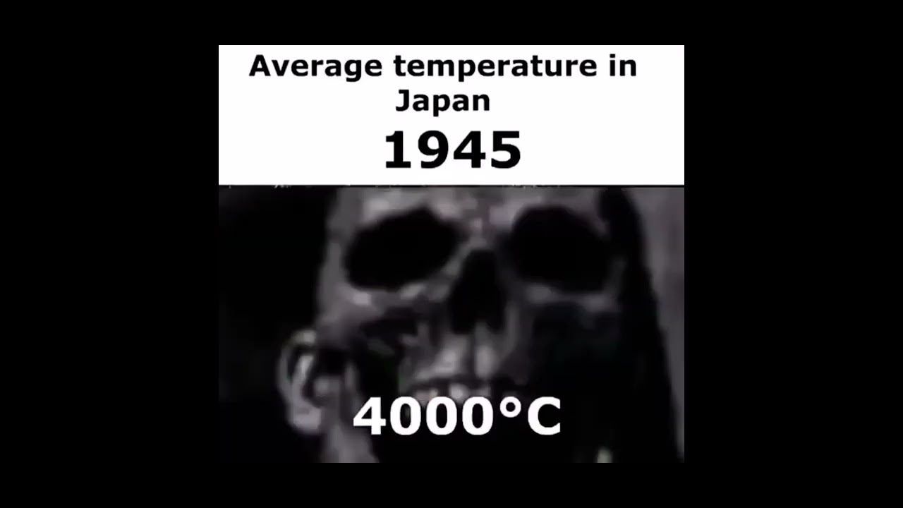 Average Temperature in Japan #memes - YouTube